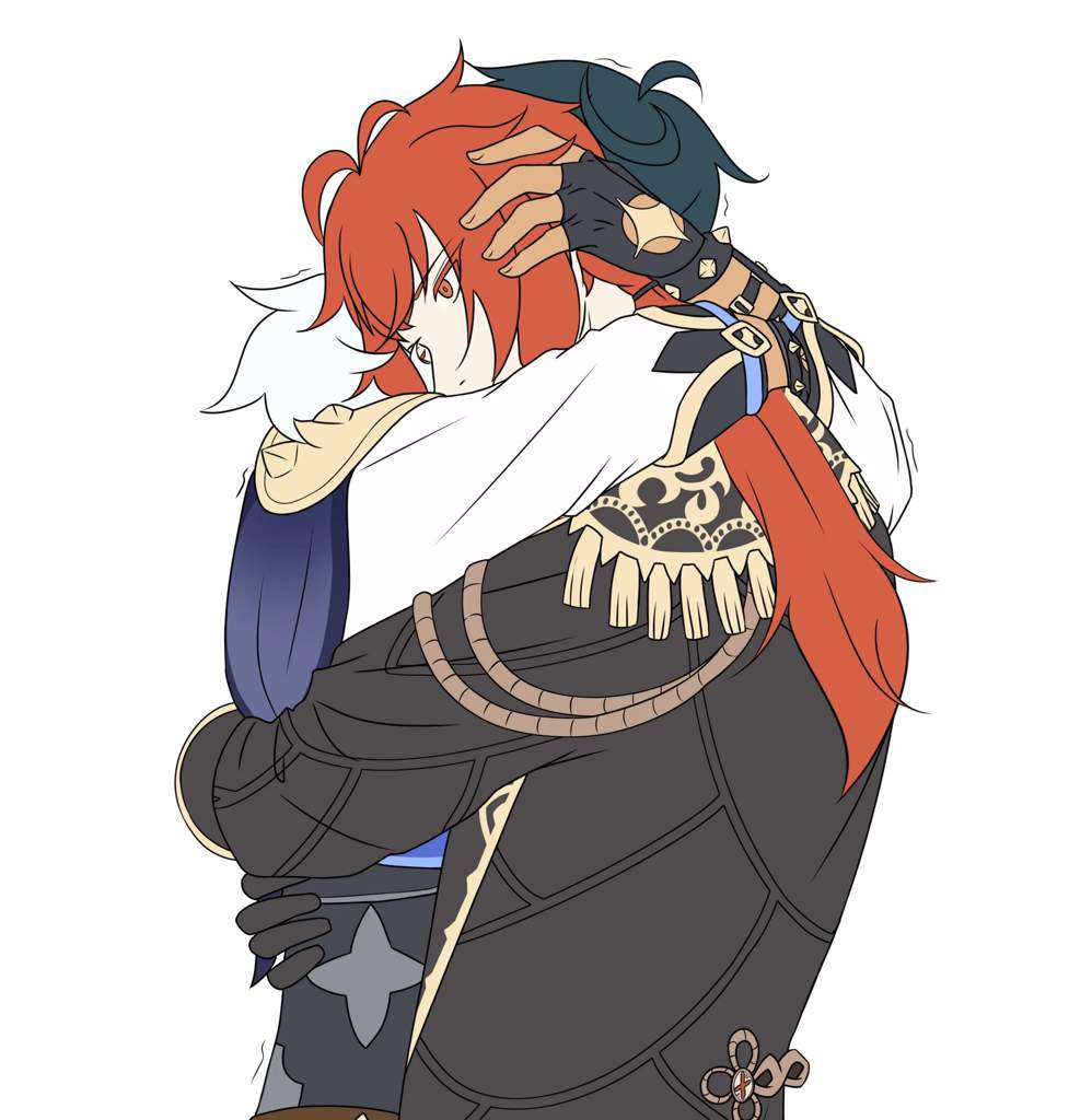 Kaeyaanddiluc Reconciliation Genshin Impact Amino