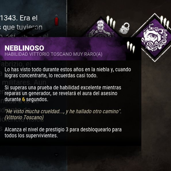 Habilidades y descripciónes del nuevo capítulo | • Dead by Daylight • Amino Habilidades y descripciónes del nuevo capítulo | • Dead by Daylight • Amino